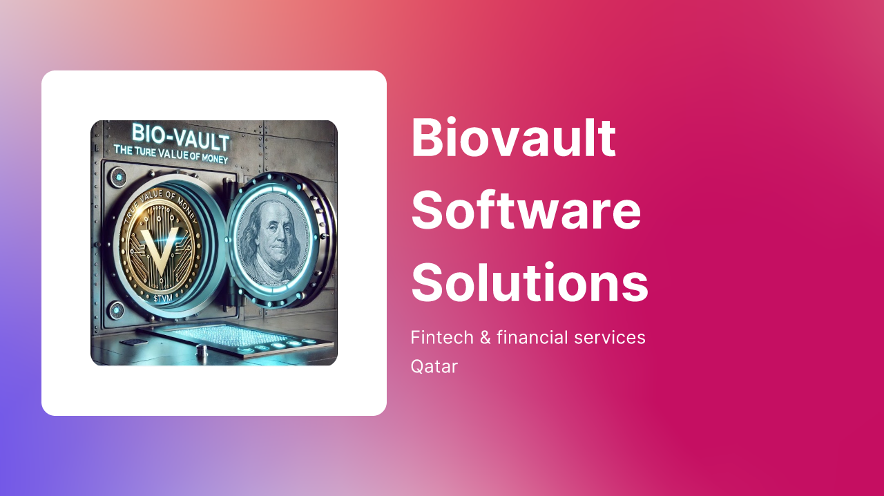 Biovault Software Solutions | Web Summit Qatar, Doha
