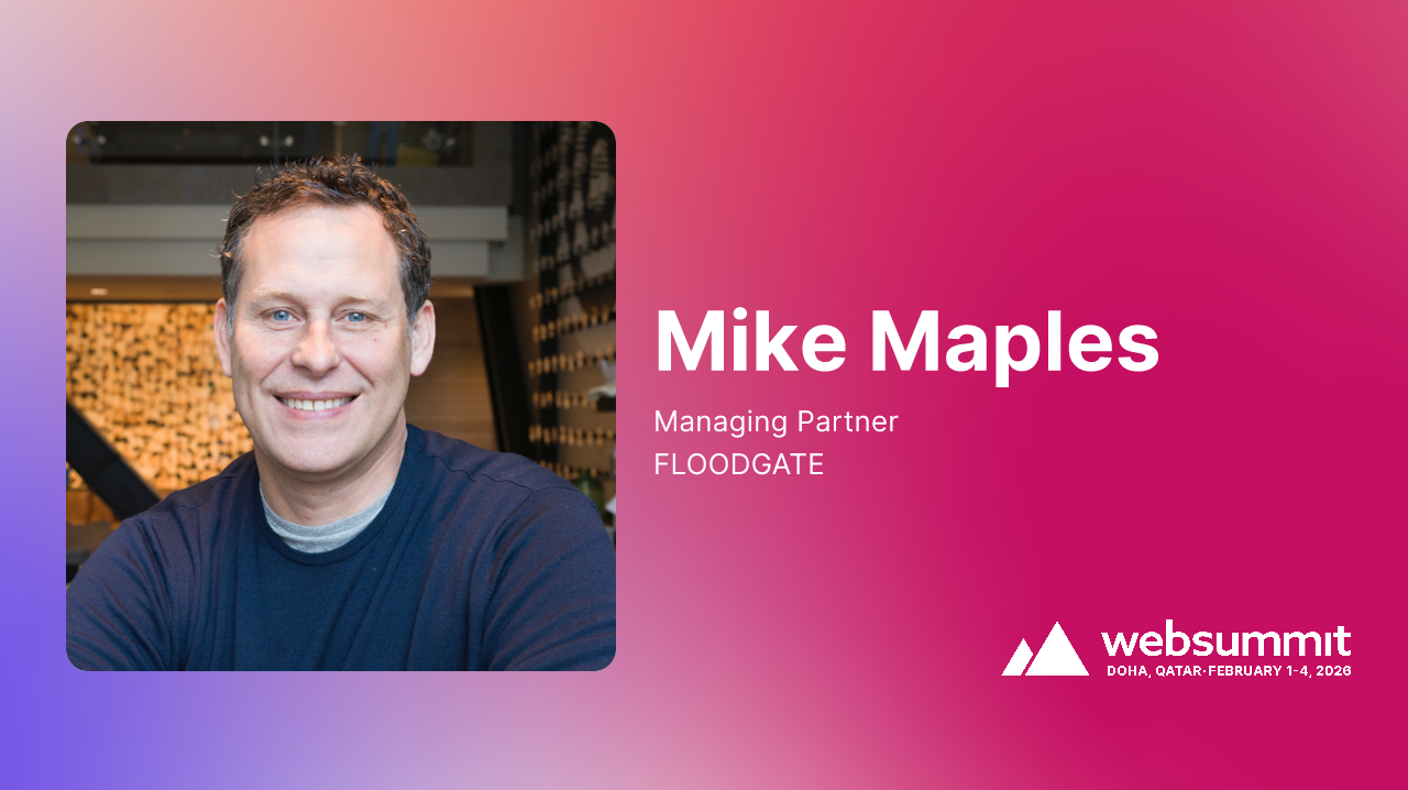 Mike Maples | Web Summit Qatar, Doha