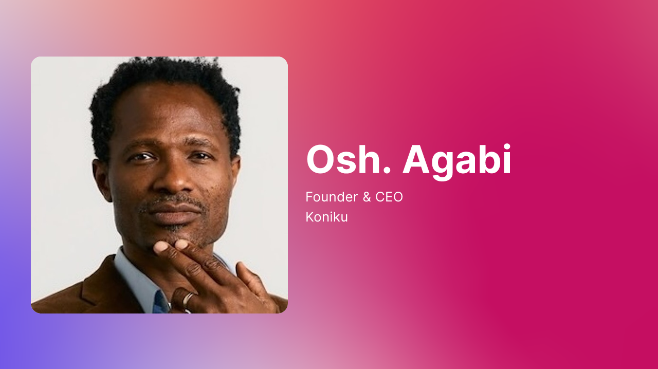 Osh. Agabi | Web Summit Qatar, Doha