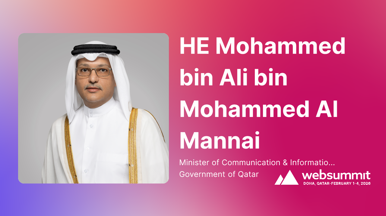 HE Mohammed bin Ali bin Mohammed Al Mannai | Web Summit Qatar, Doha