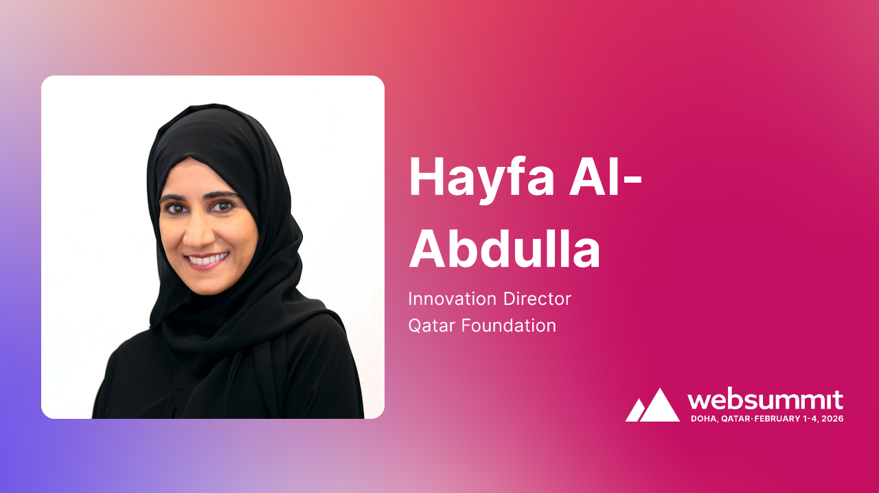 Hayfa Al-Abdulla | Web Summit Qatar, Doha