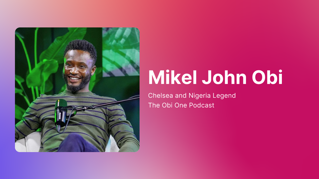 Mikel John Obi | Web Summit Qatar, Doha