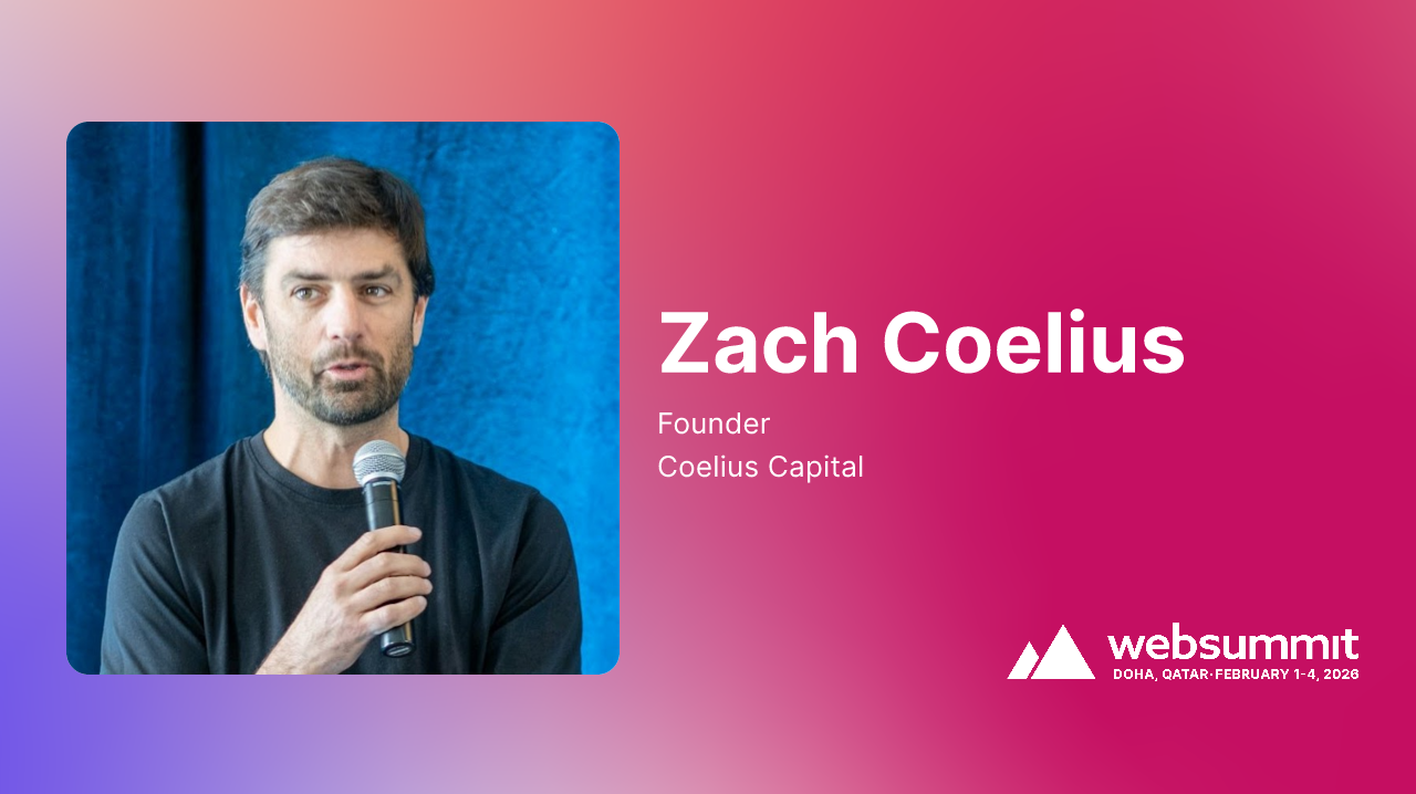 Zach Coelius | Web Summit Qatar, Doha