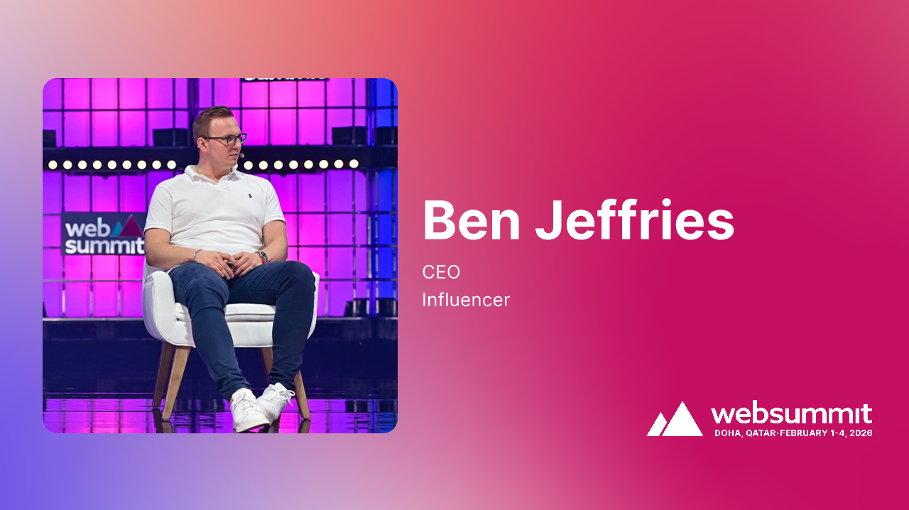Ben Jeffries | Web Summit Qatar, Doha