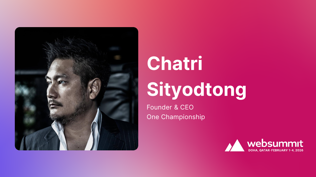 Chatri Sityodtong | Web Summit Qatar, Doha
