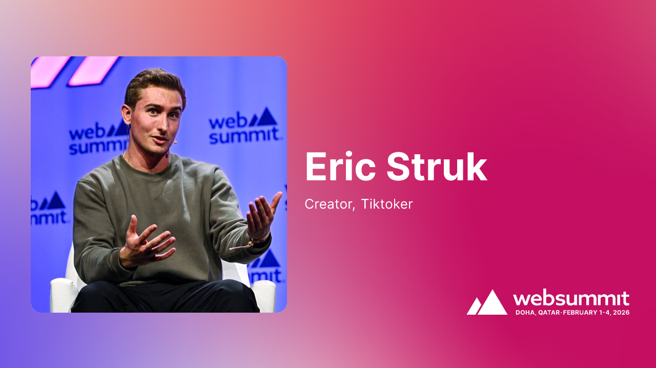Eric Struk | Web Summit Qatar, Doha
