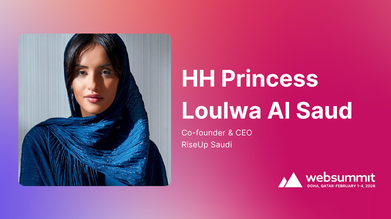 HH Princess Loulwa Al Saud | Web Summit Qatar, Doha