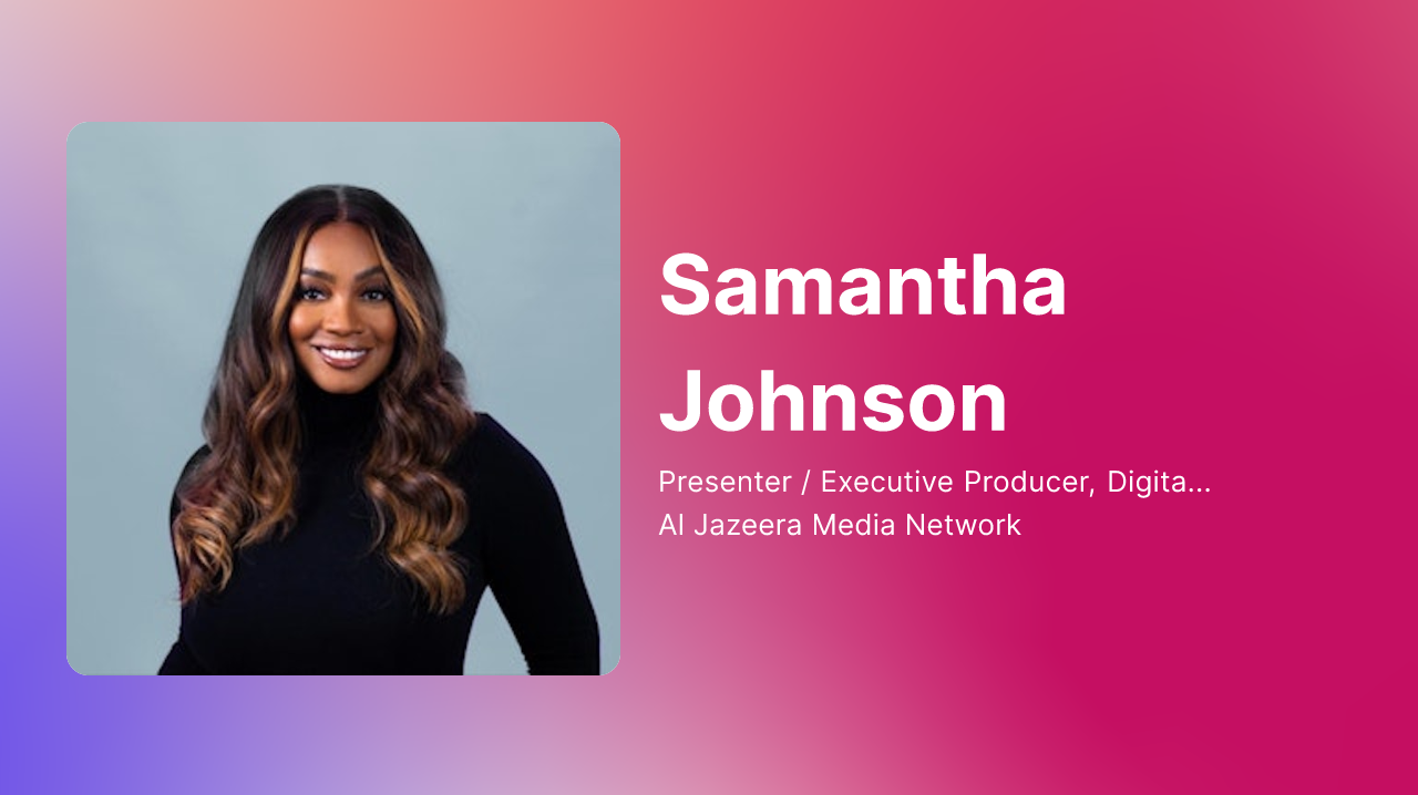 Samantha Johnson | Web Summit Qatar, Doha