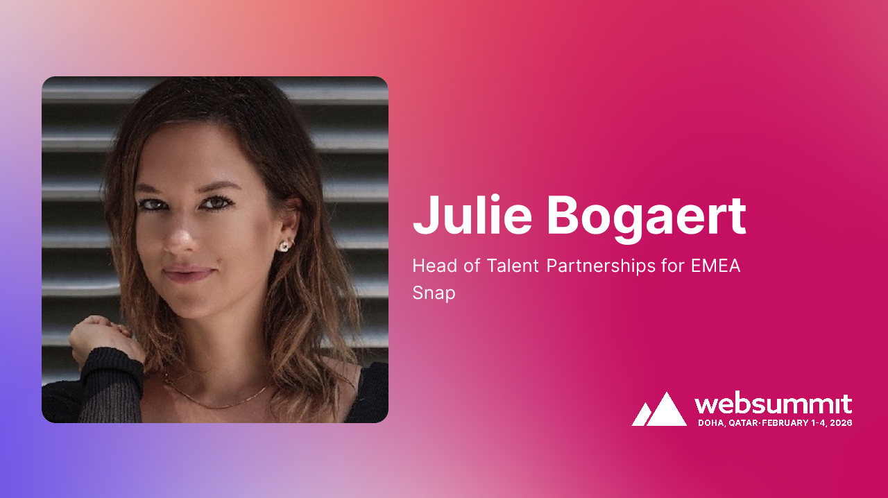 Julie Bogaert | Web Summit Qatar, Doha