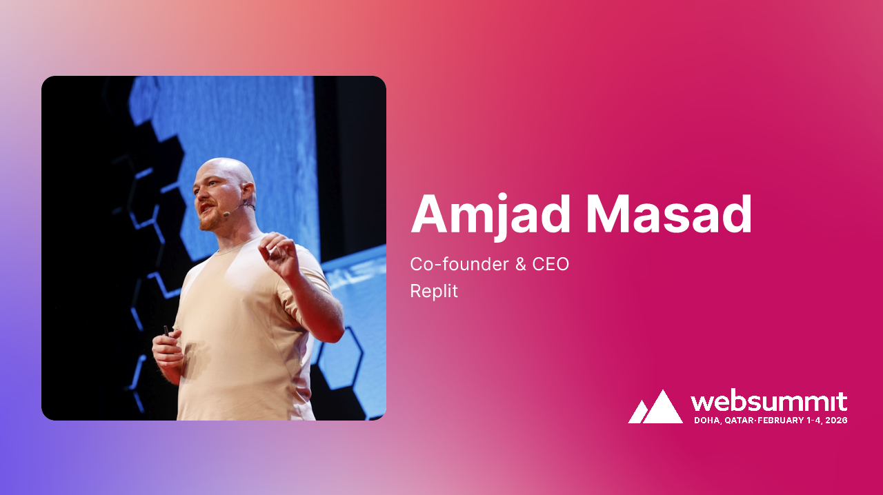 Amjad Masad | Web Summit Qatar, Doha