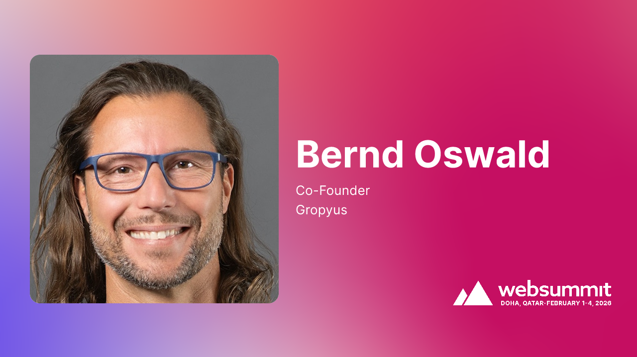 Bernd Oswald | Web Summit Qatar, Doha