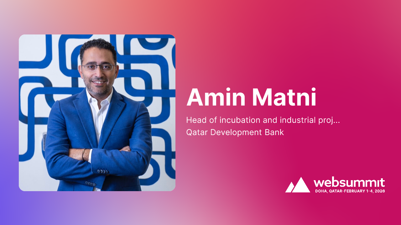 Amin Matni | Web Summit Qatar, Doha