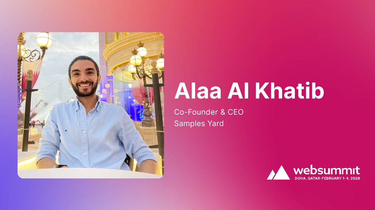 Alaa Al Khatib | Web Summit Qatar, Doha