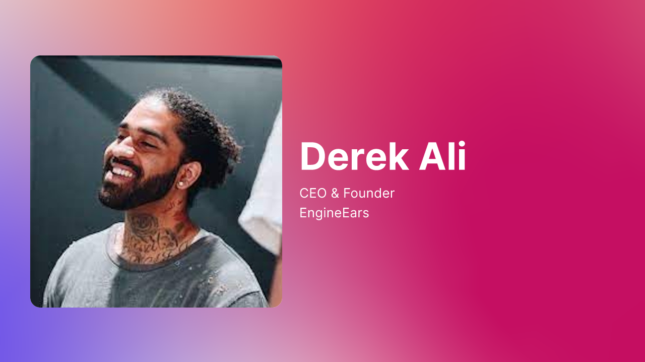 Derek Ali | Web Summit Qatar, Doha