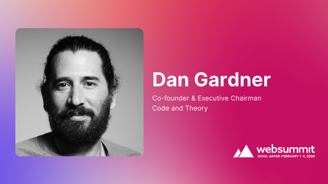 Dan Gardner | Web Summit Qatar, Doha