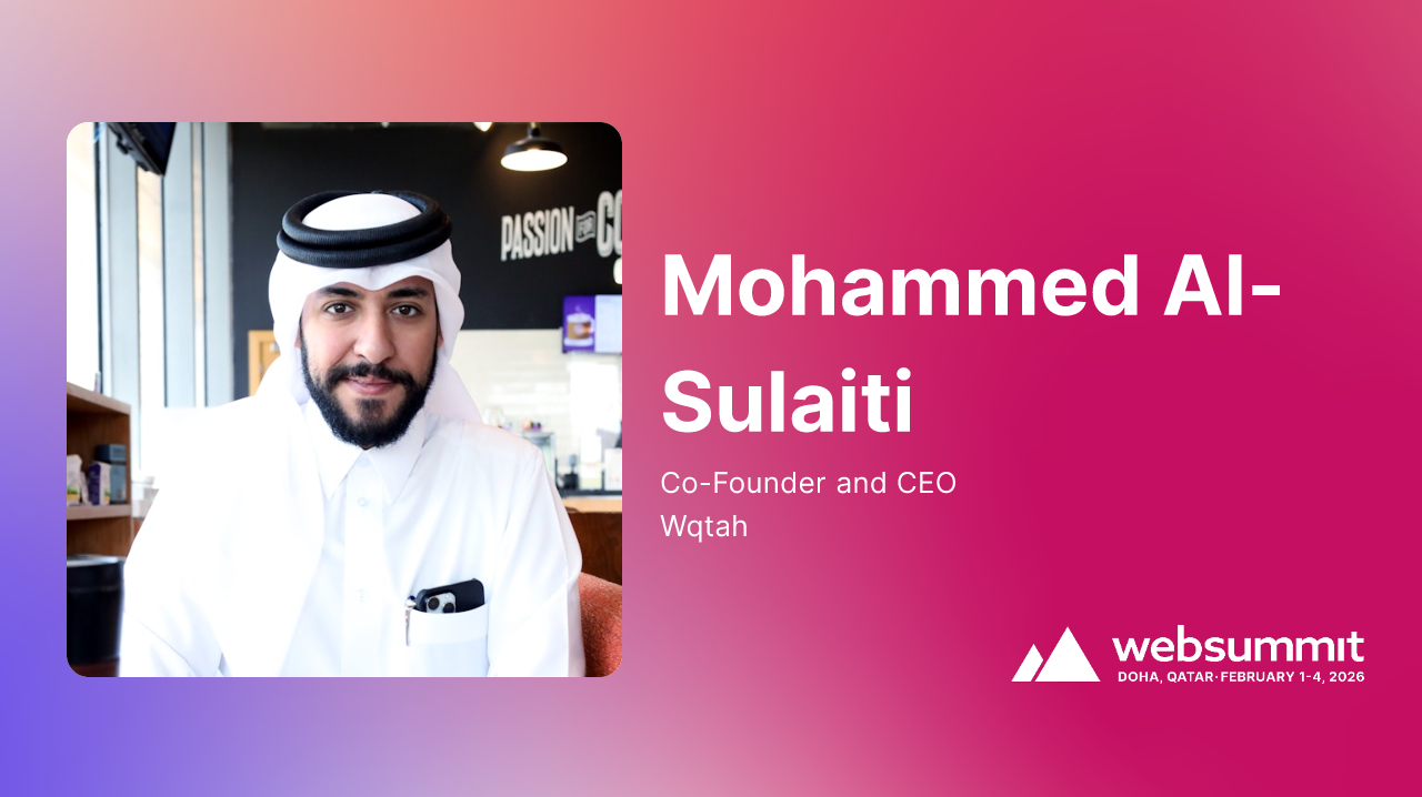 Mohammed Al-Sulaiti | Web Summit Qatar, Doha