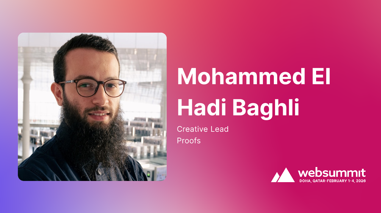 Mohammed El Hadi Baghli | Web Summit Qatar, Doha