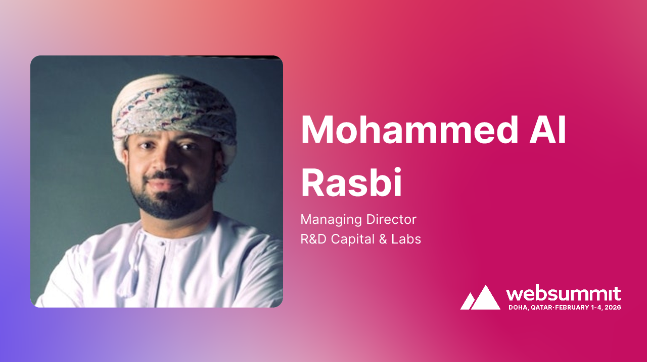 Mohammed Al Rasbi | Web Summit Qatar, Doha
