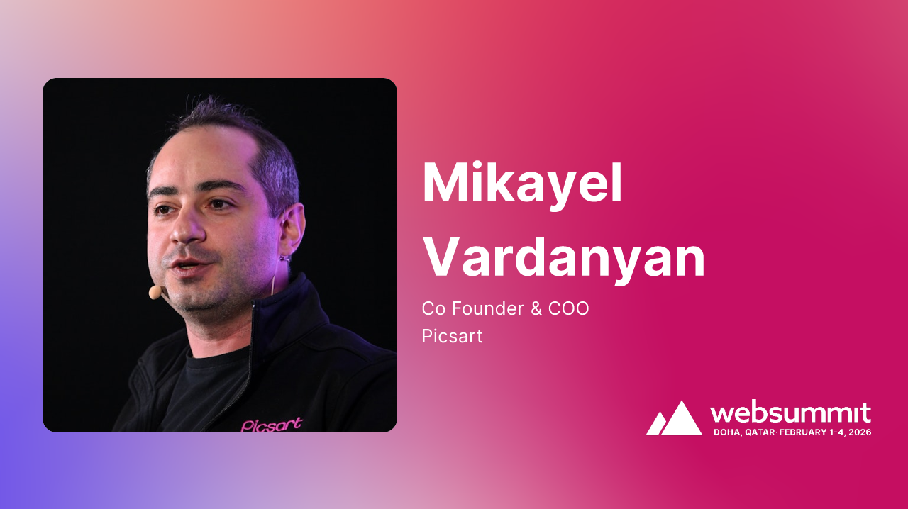 Mikayel Vardanyan | Web Summit Qatar, Doha