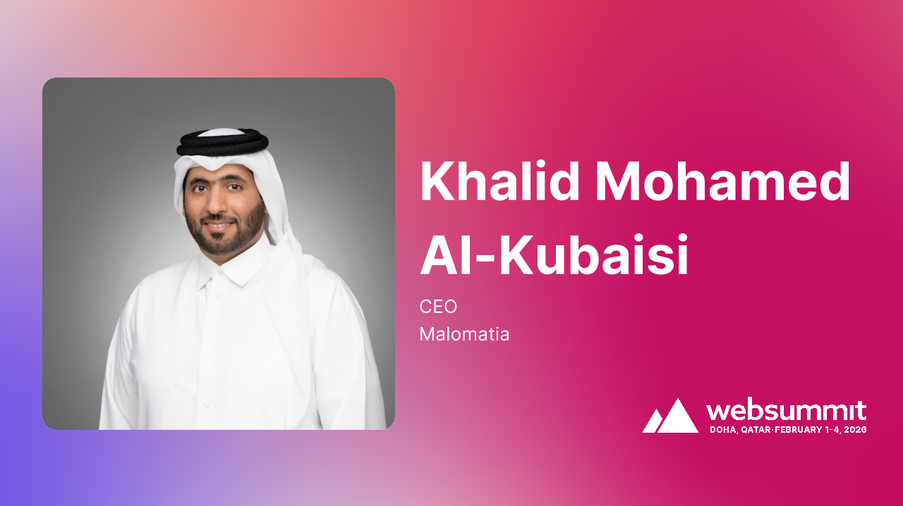 Khalid Mohamed Al-Kubaisi | Web Summit Qatar, Doha