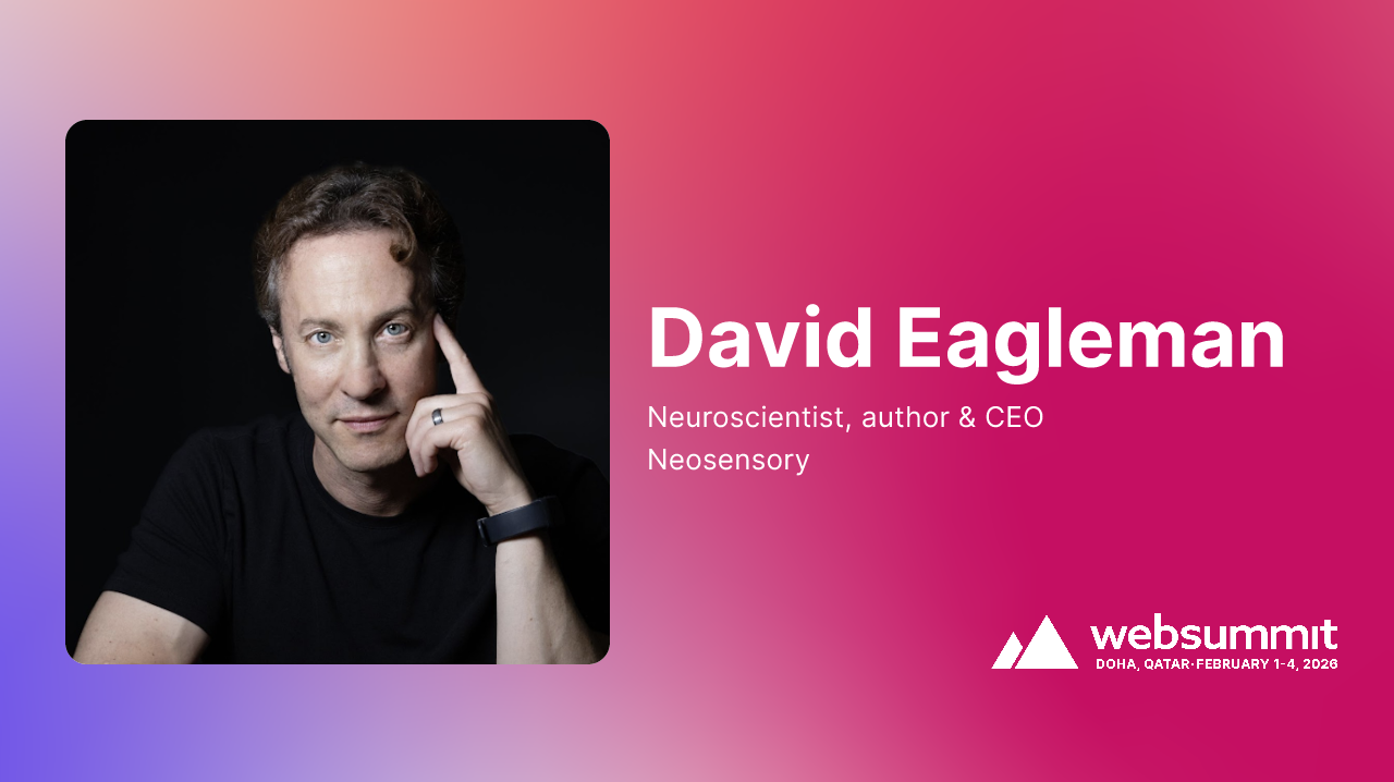 David Eagleman | Web Summit Qatar, Doha