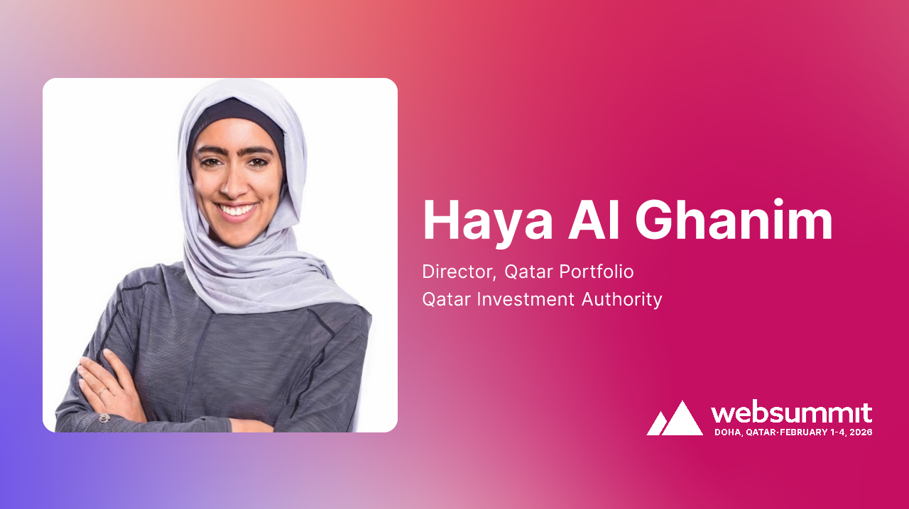 Haya Al Ghanim | Web Summit Qatar, Doha