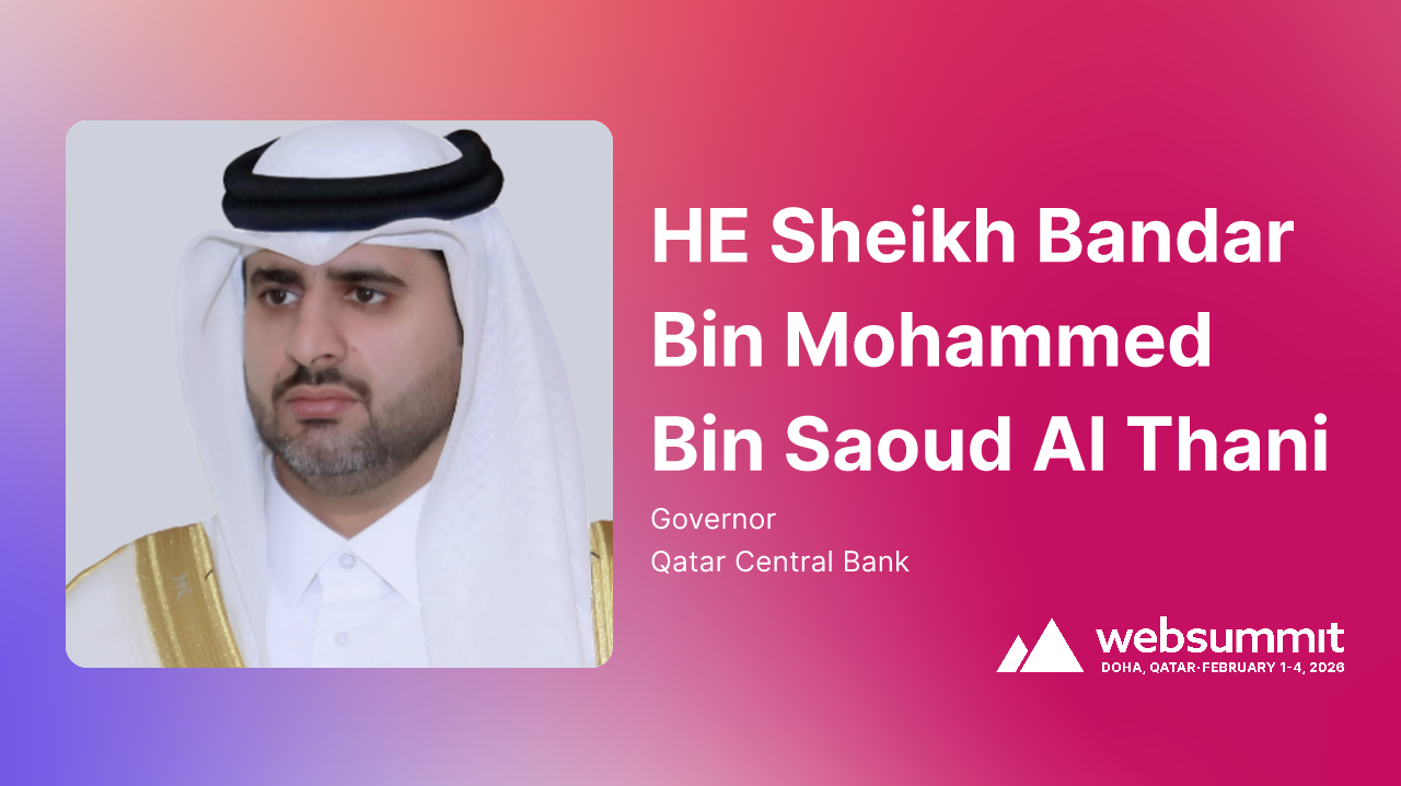 HE Sheikh Bandar Bin Mohammed Bin Saoud Al Thani | Web Summit Qatar, Doha