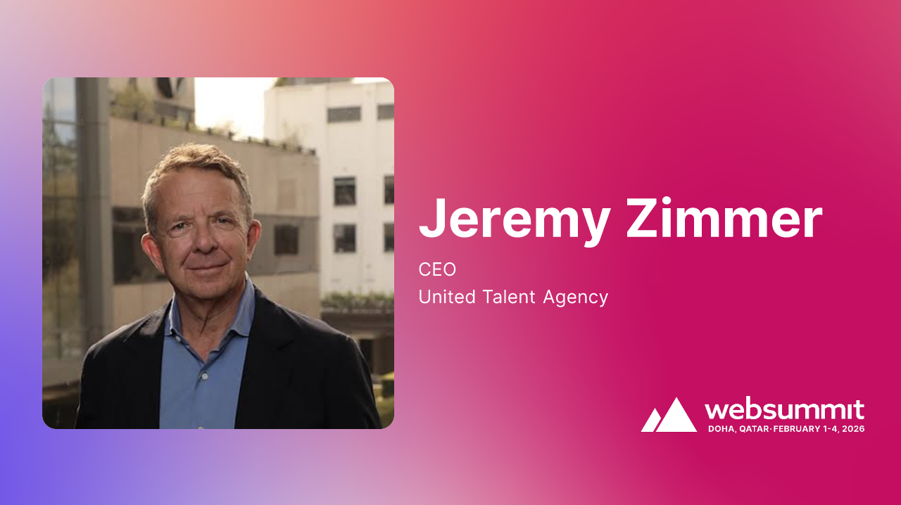 Jeremy Zimmer | Web Summit Qatar, Doha