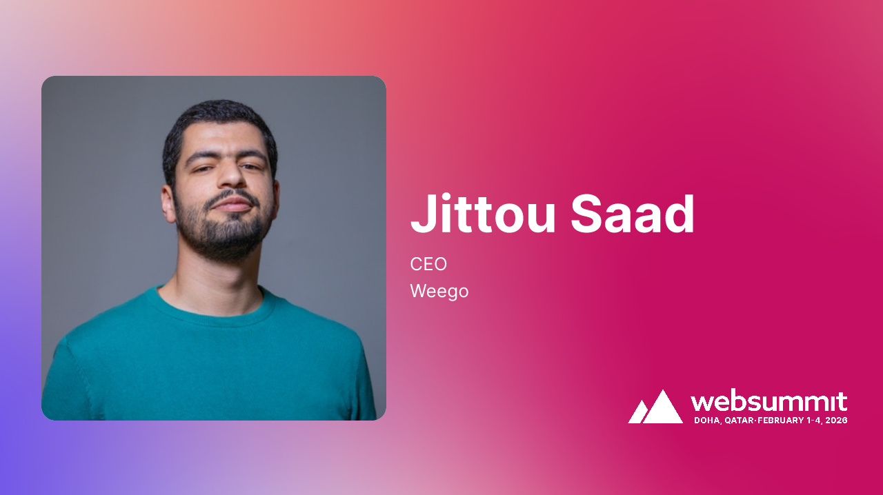 Jittou Saad | Web Summit Qatar, Doha