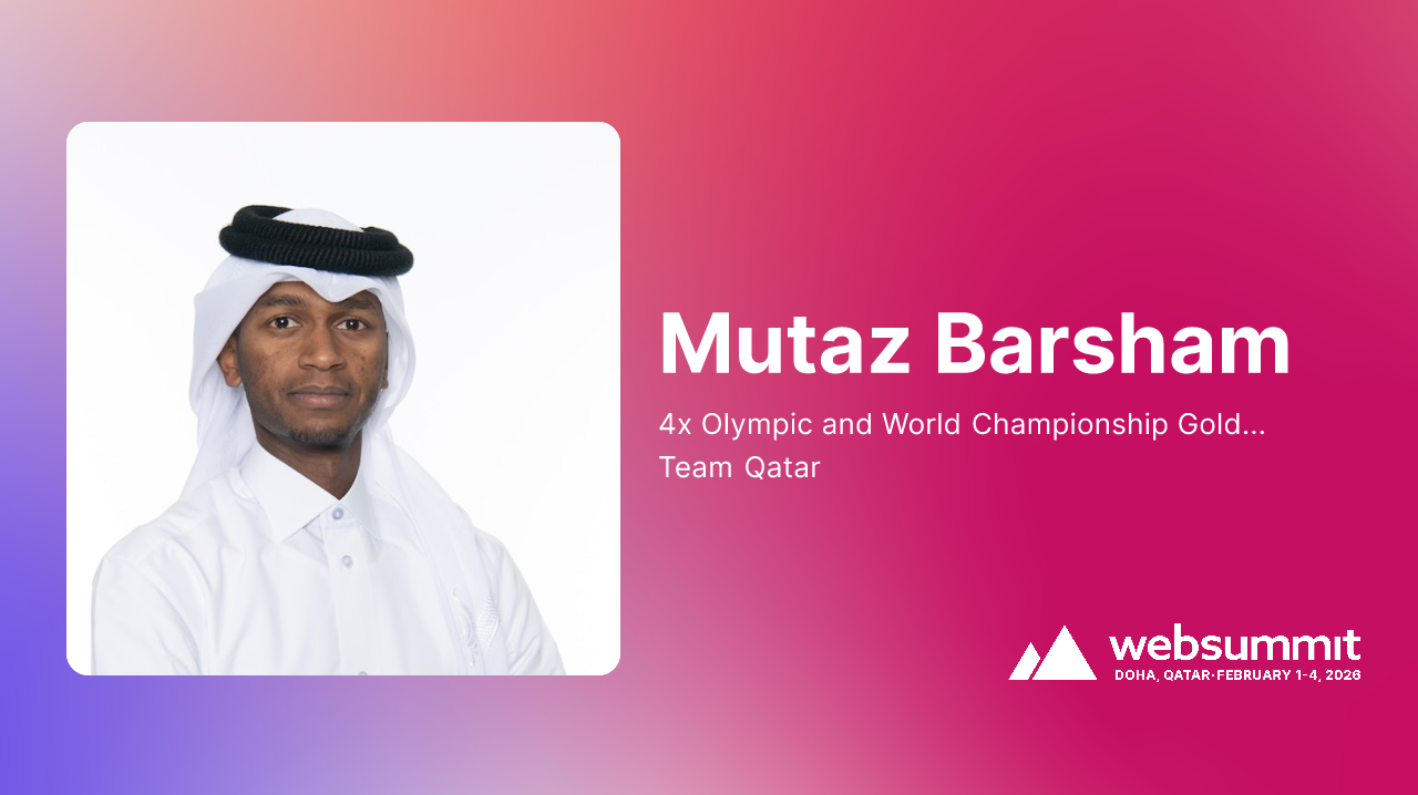 Mutaz Barsham | Web Summit Qatar, Doha