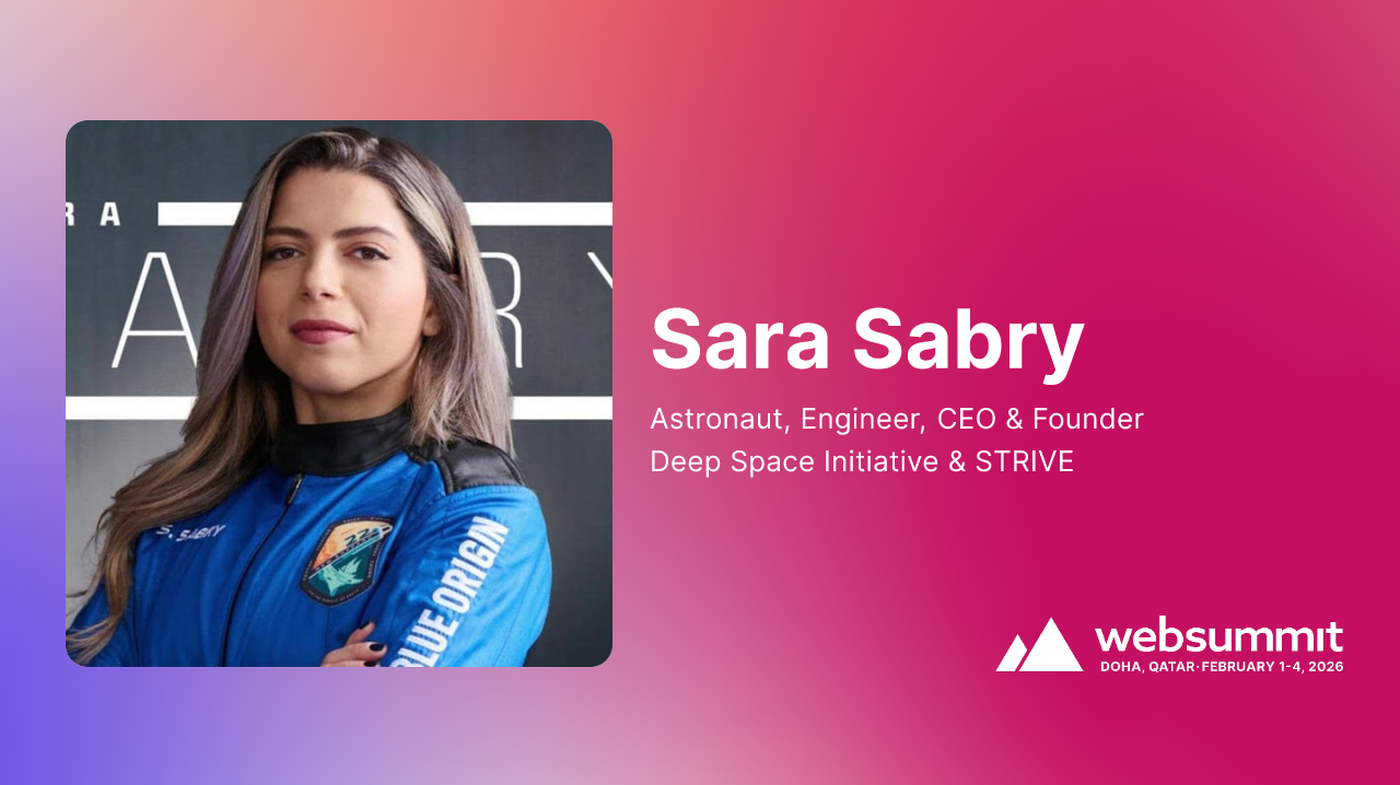 Sara Sabry | Web Summit Qatar, Doha