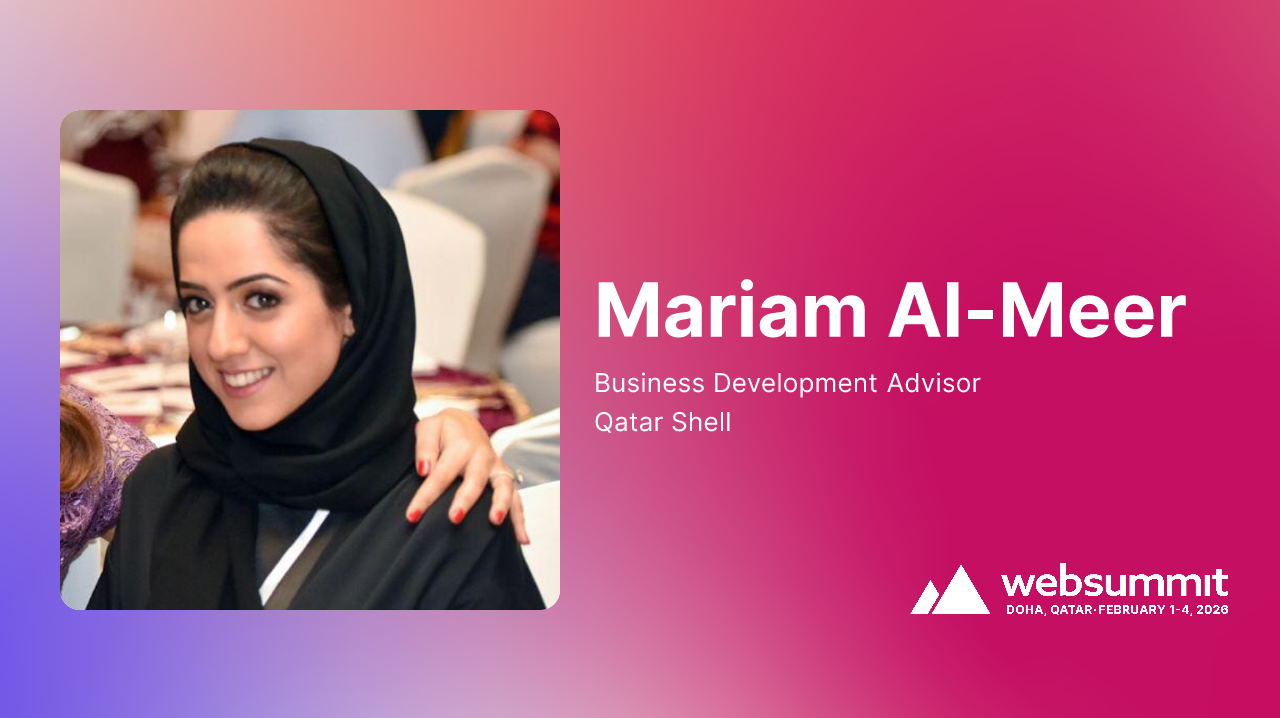 Mariam Al-Meer | Web Summit Qatar, Doha