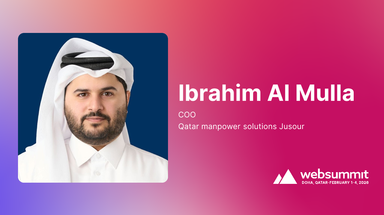 Ibrahim Al Mulla | Web Summit Qatar, Doha