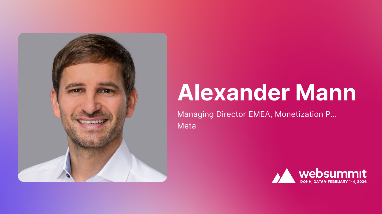 Alexander Mann | Web Summit Qatar, Doha