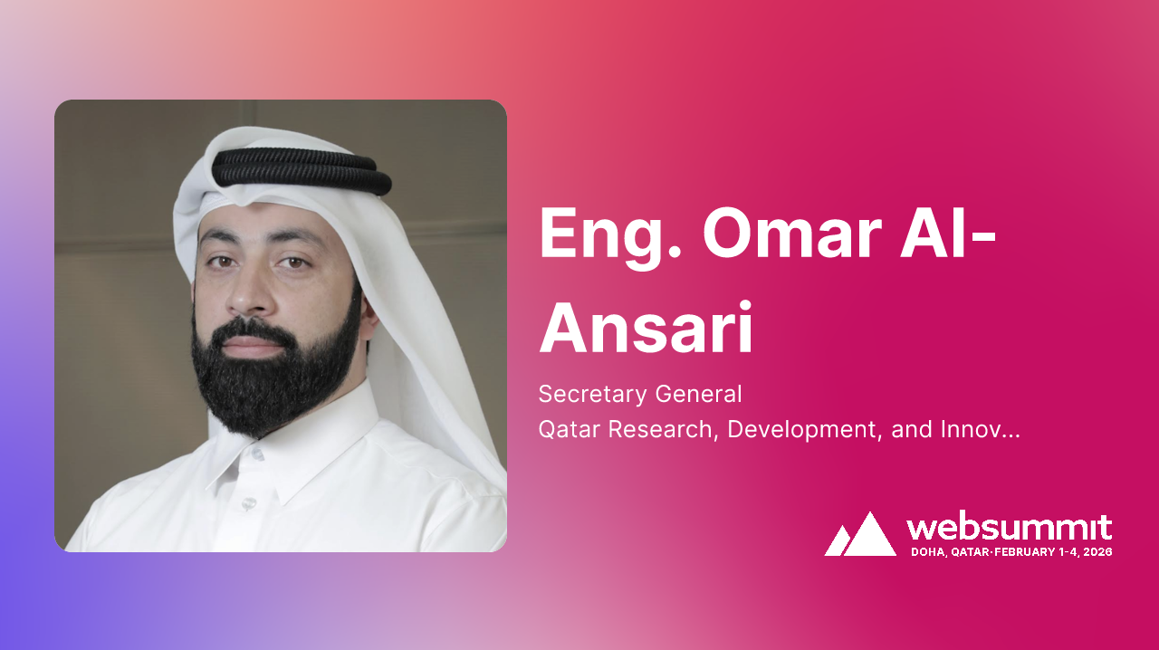 Eng. Omar Al-Ansari | Web Summit Qatar, Doha