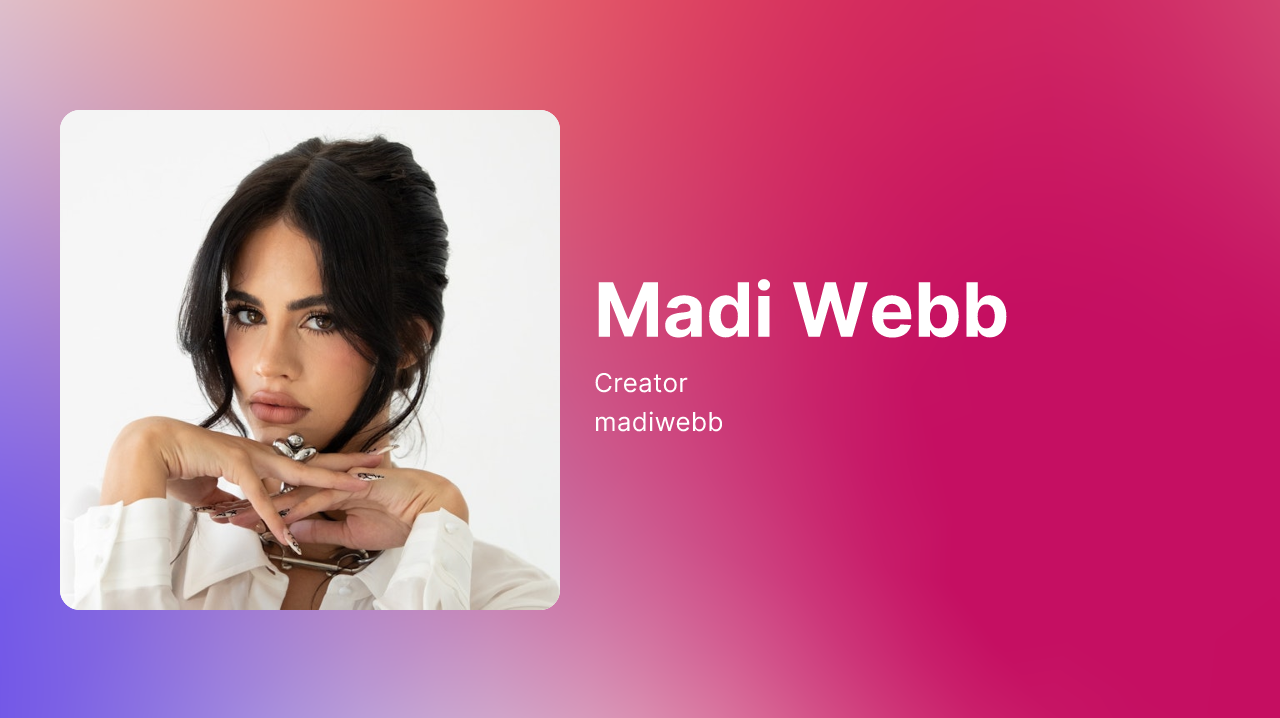 Madi Webb | Web Summit Qatar, Doha