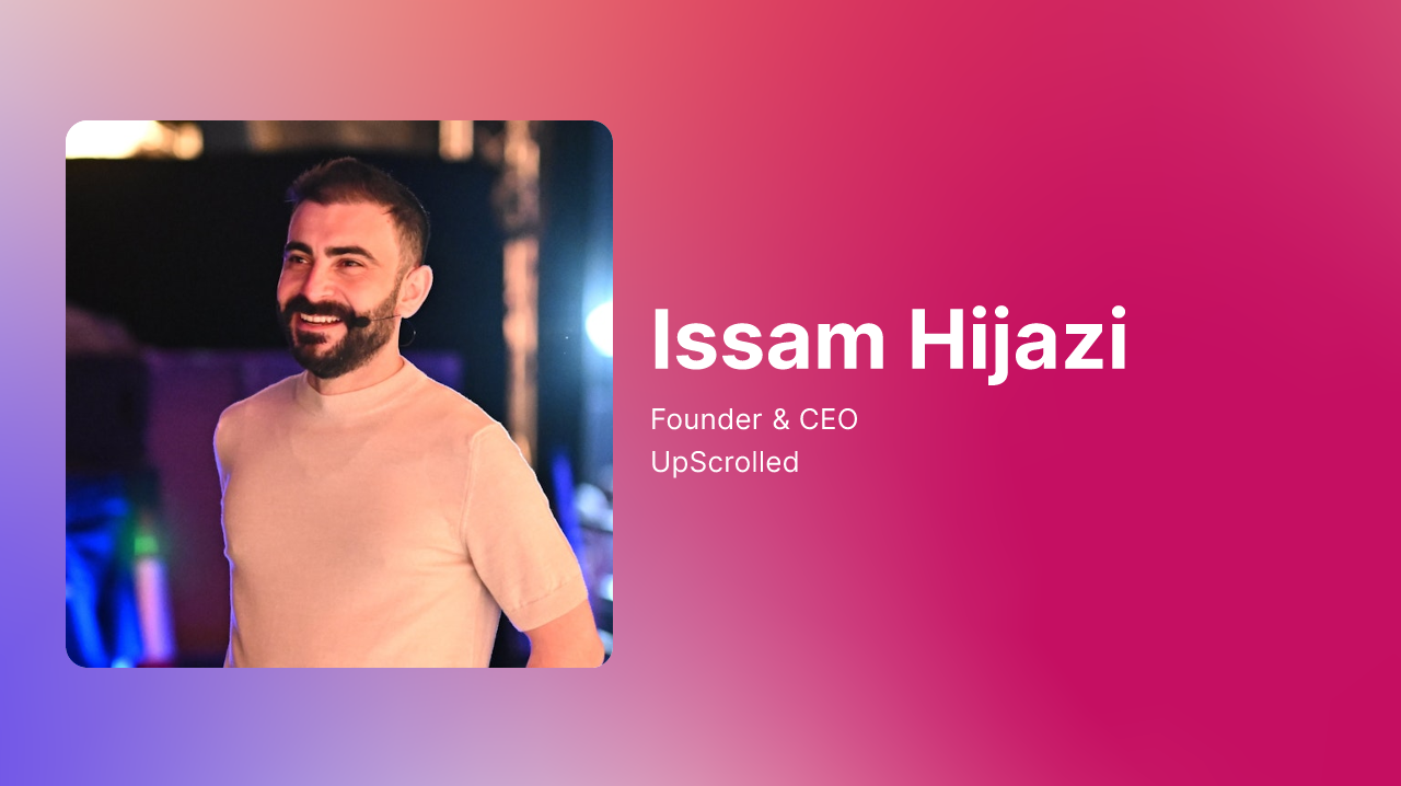 Issam Hijazi | Web Summit Qatar, Doha